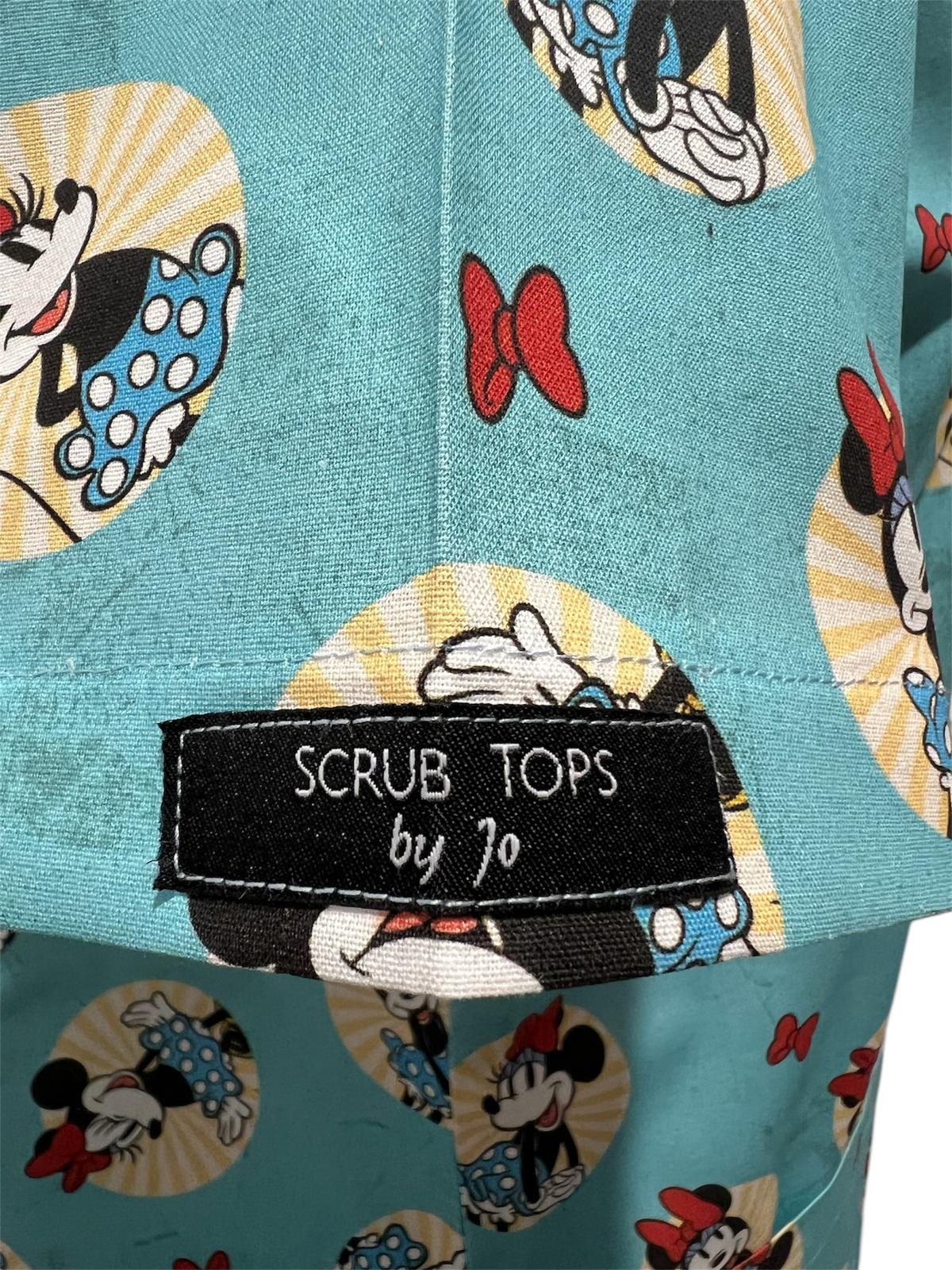 Minnie Mouse - Scrub Tops By Jo