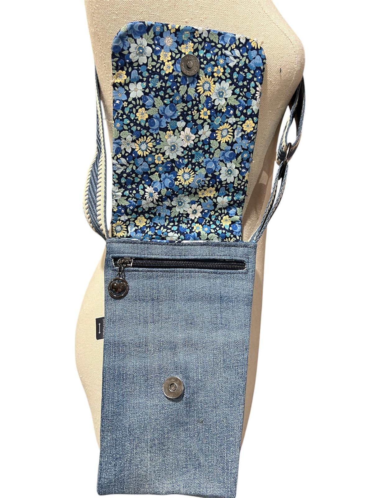 Denim Weave Flip Bag - Scrub Tops By Jo